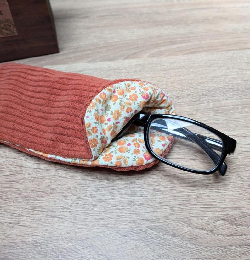 Velvet, Padded Glasses Case - Etsy