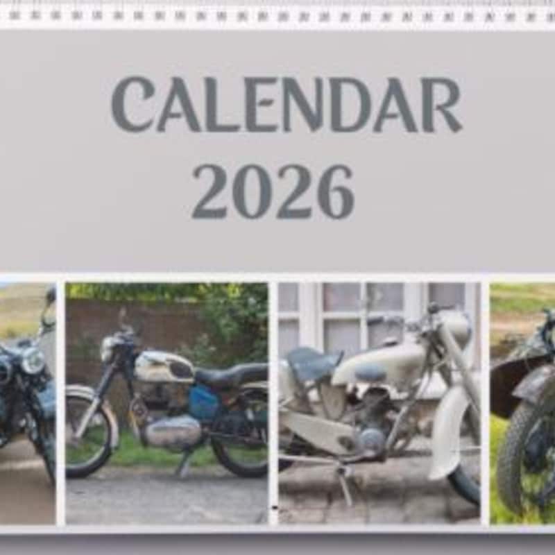Motorcycle Calendars 2026 - Etsy