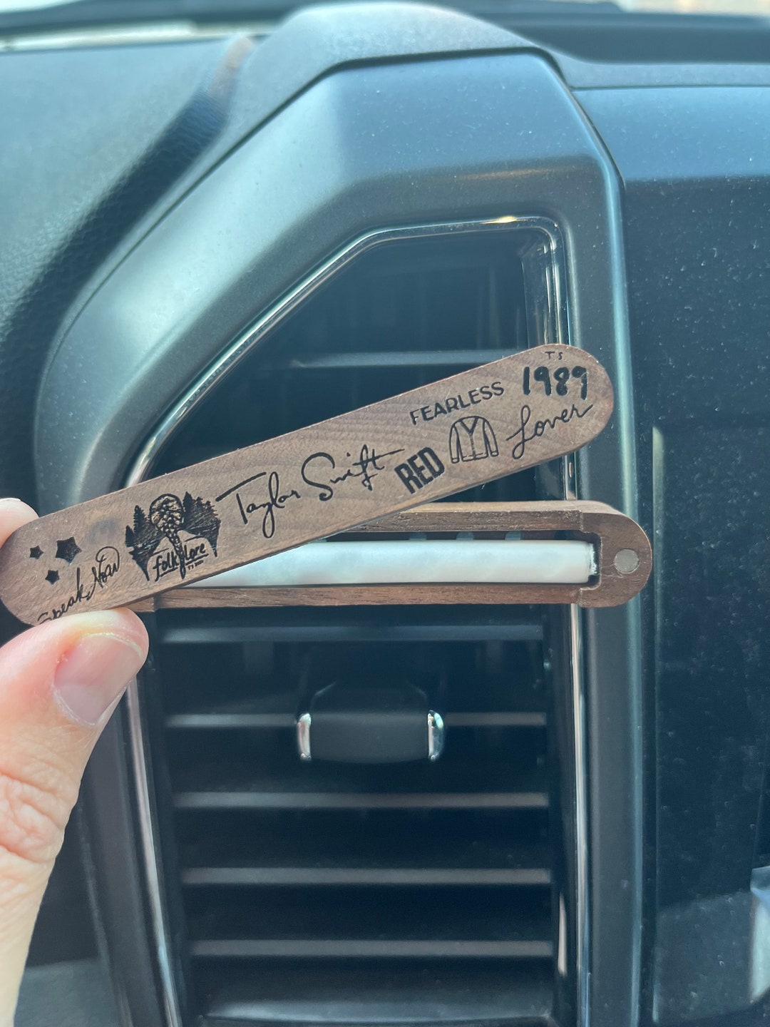 Swift Laser Engraved Car Vent Clip - Etsy
