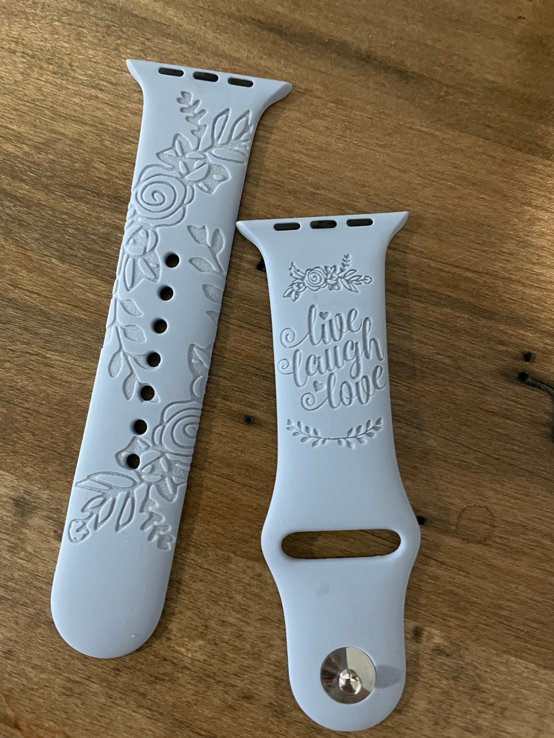 Professionally Laser Engraved live live laugh watch band - Etsy Österreich