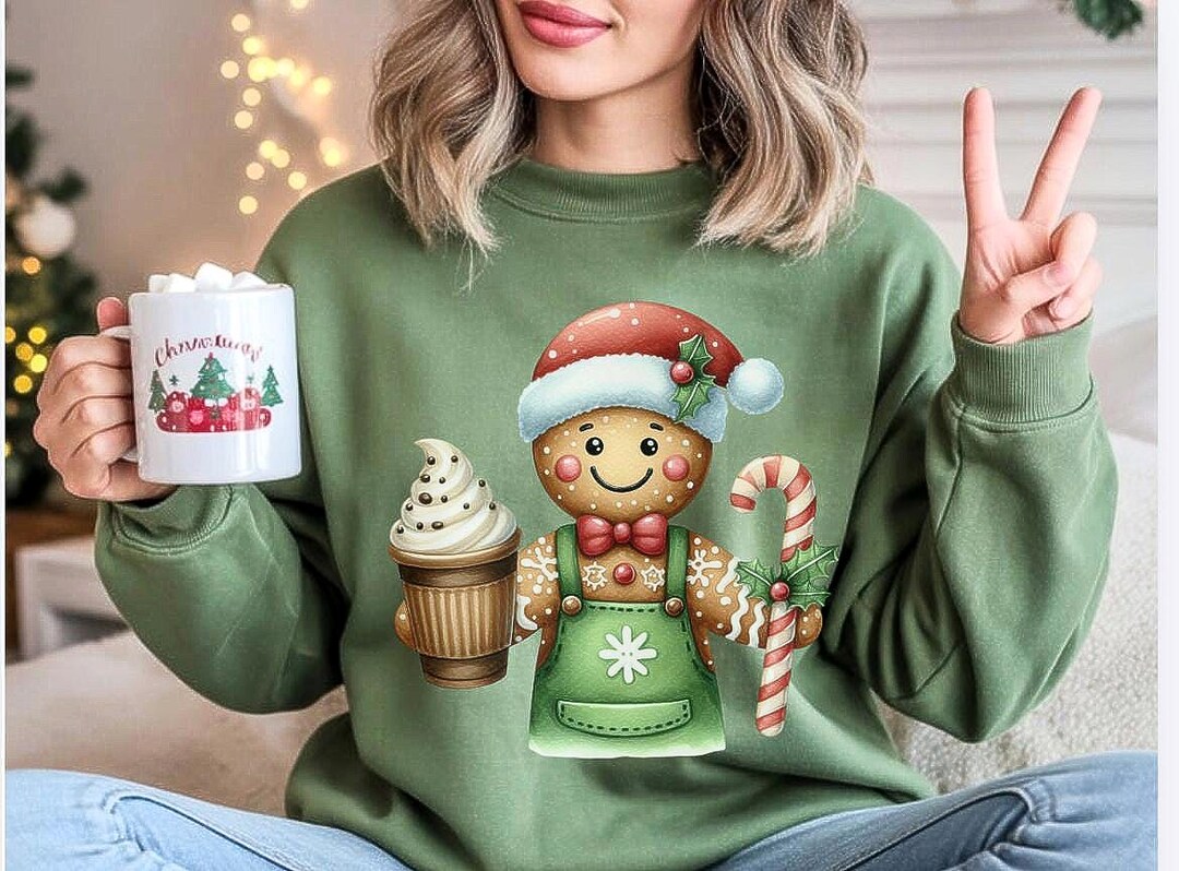 Gingerbread Cashier Server Waiter Waitress Christmas Shirt Women - Etsy