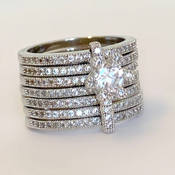 Stacking Ring Set - Etsy