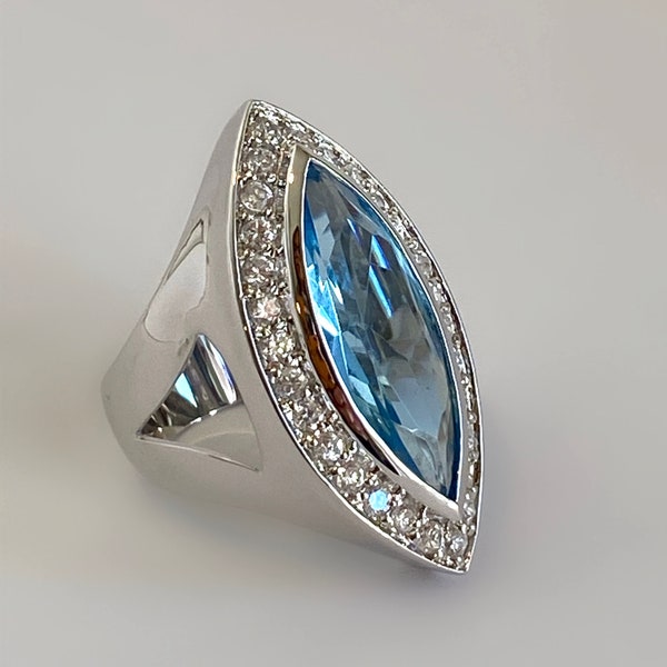 Blue Stone Rings - Etsy