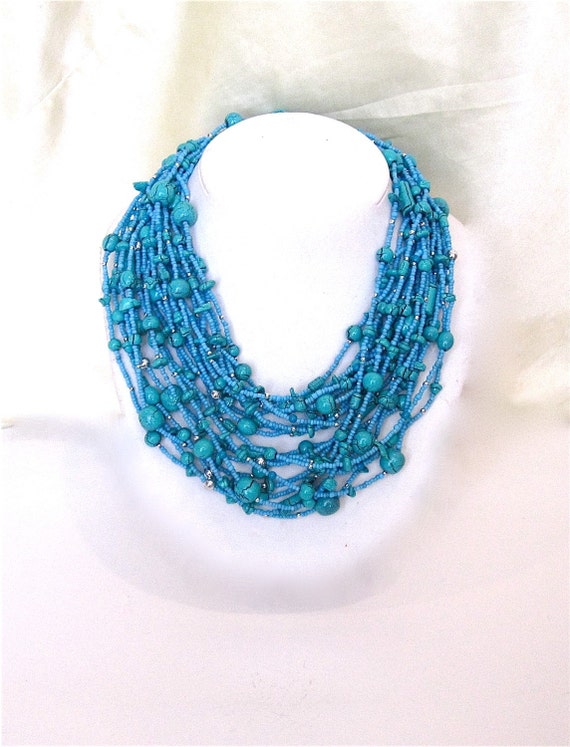 Multi Gemstone Estate Ring Multicolor Cluster Ring Tu… - Gem