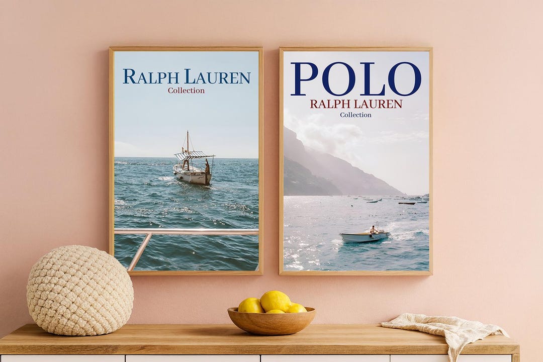 Vintage Fashion Magazine Poster: Retro Luxury Style (digital Download ...