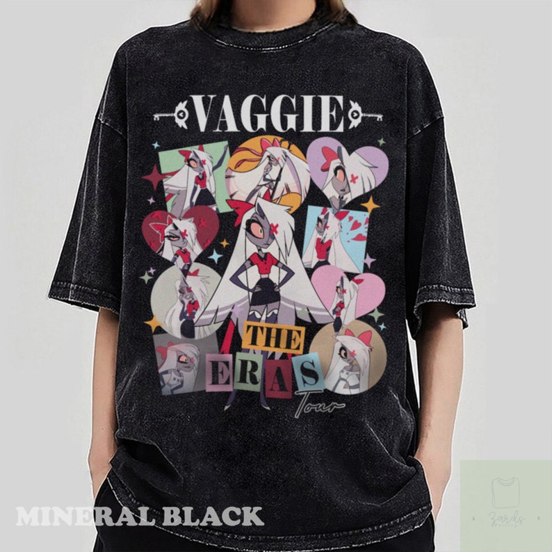 Vaggie Hazbin Hotel the Eras Tour Shirt, Vaggie Lesbian Shirt ...