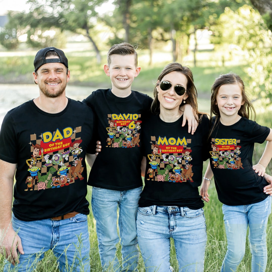 Toy Story Birthday Shirts for Family, Toy Story Shirts, Custom Toy ...