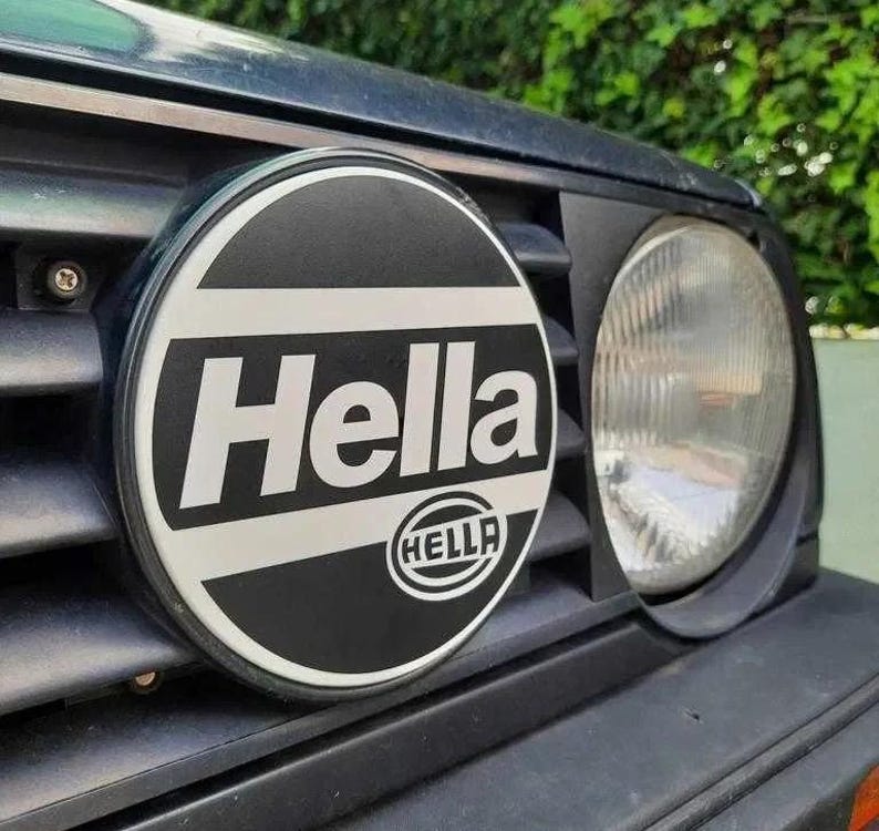 Hella ヘッドライト フォグランプカバー 2個 | VW Golf Mk2 / Jetta Mk2 グリル - Etsy 日本
