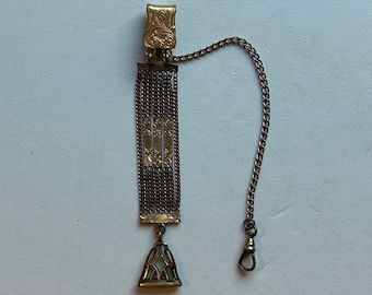 Vintage Gold Filled Pocket Watch Fob and Chain - Etsy
