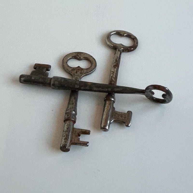 Skeleton Key Art - Etsy