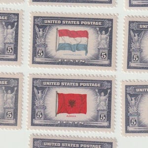 Mint US Postage Stamps of 1943-44 Overrun Country Issue 909-921 - Etsy