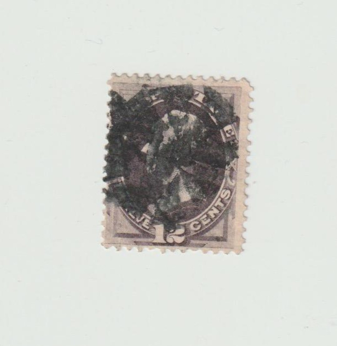 Twelve Cent Clay 1870's US Postage Stamp 151 - Etsy