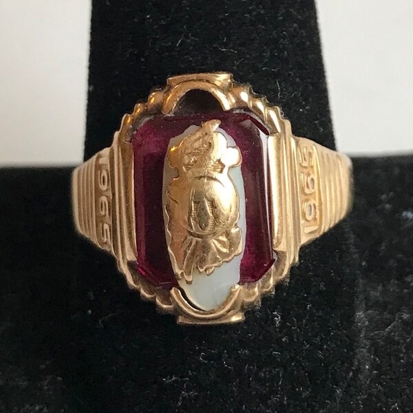 1965 Class Ring - Etsy