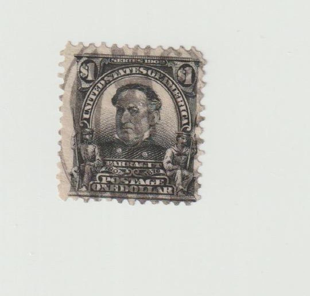 Old 1902-03 1 Dollar US Postage Stamp 311 - Etsy