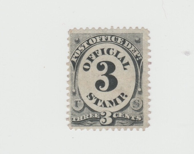 Unused 1873 Official Post Office US Postage Stamp O49 - Etsy