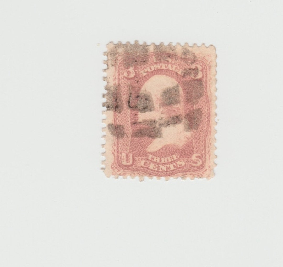 3 Cent Washington 1861 US Postage Stamp 65 - Etsy