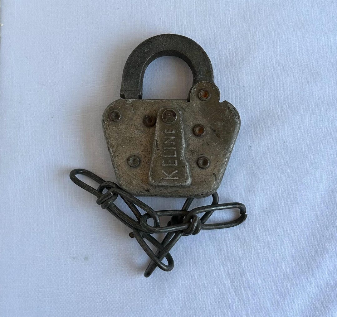Old Soo Line Railroad Steel Padlock - Etsy