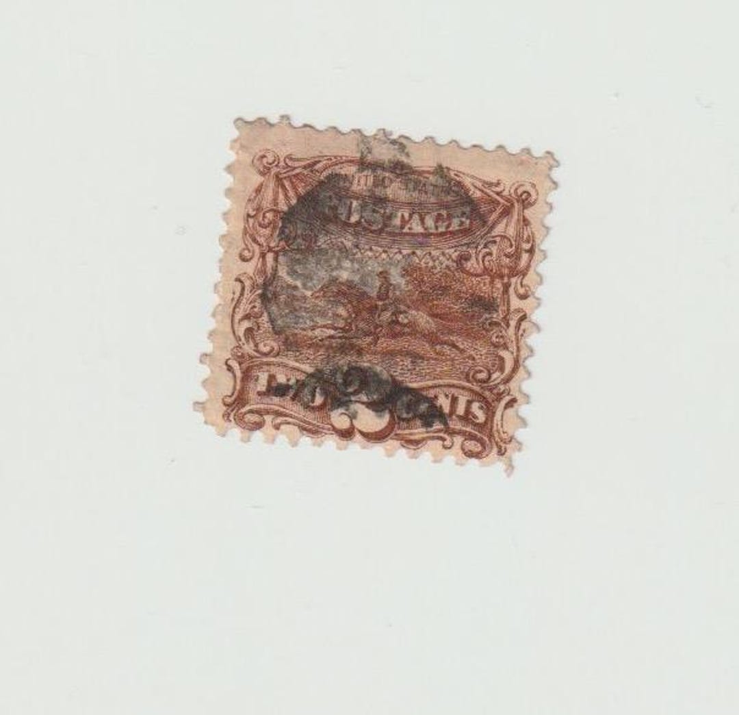 1869 Pony Express Rider US Postage Stamp 113 - Etsy