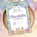 Crochet Theme Birthday Invitation | Yarn & Hook Party Invite | Editable ...