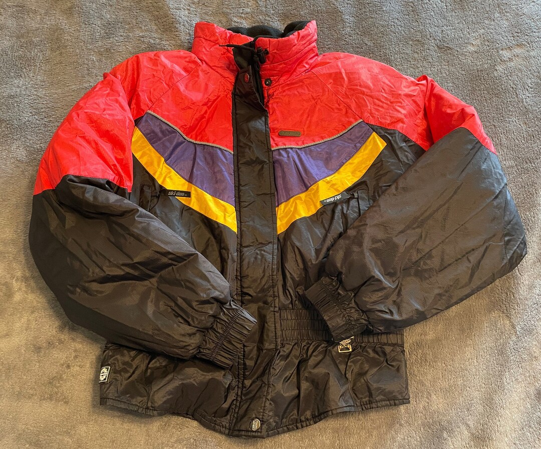 Vintage 90s Ski-doo Snow Coat Jacket - Etsy