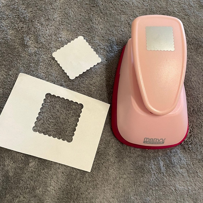 Square Paper Punch - Etsy