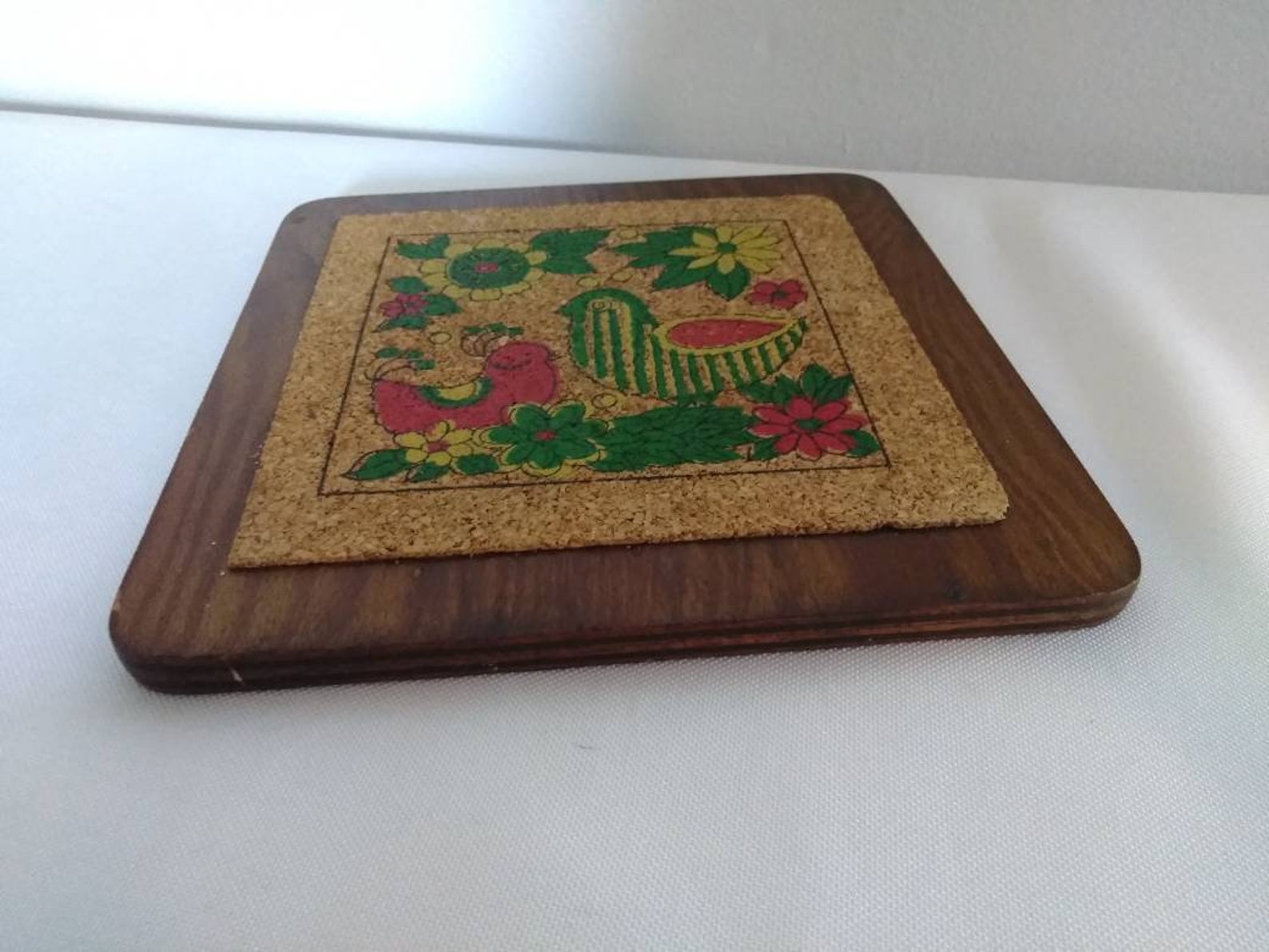 Wooden Hot Plate Tray Platter | Etsy