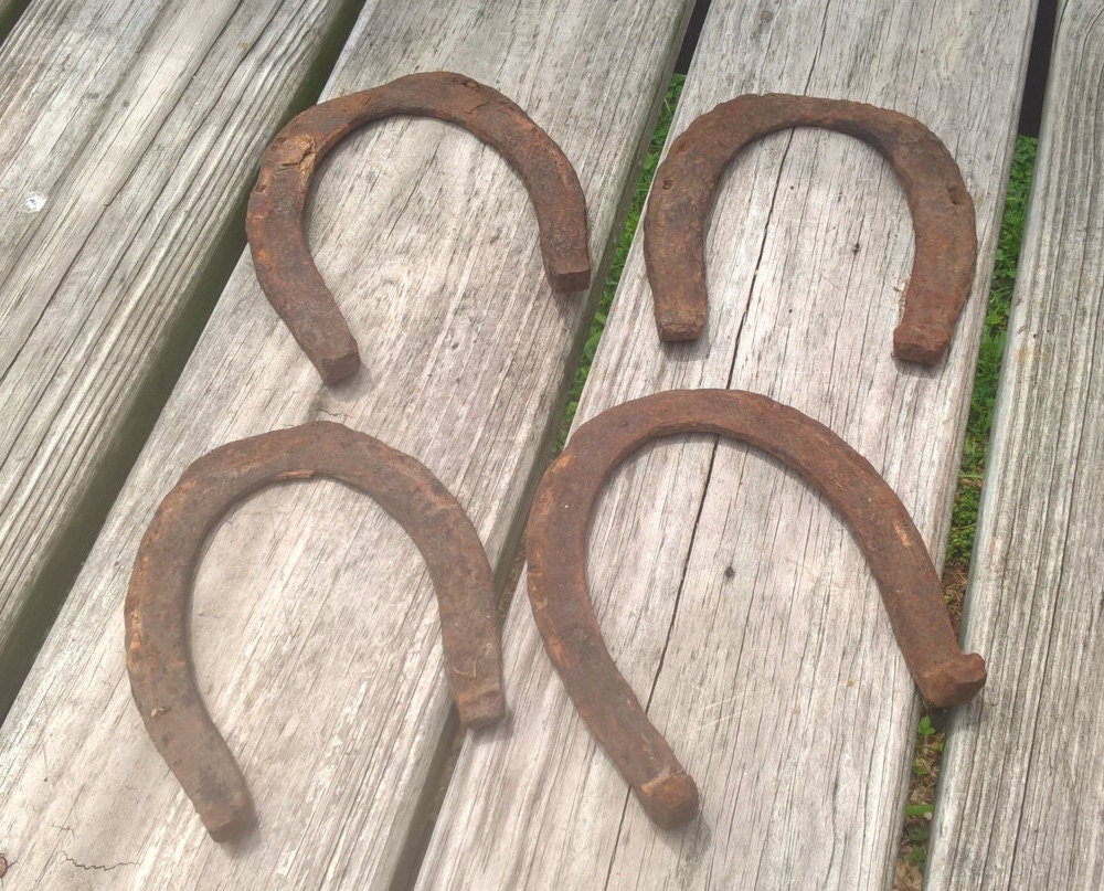 Rusty Crusty Antique Horse Shoes - Etsy