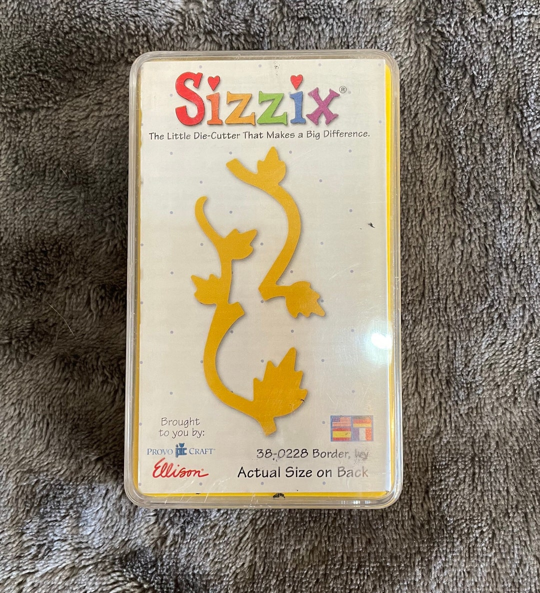 Sizzix Brand Die-cutter Craft Paper Cutting Tool Ivy Border - Etsy