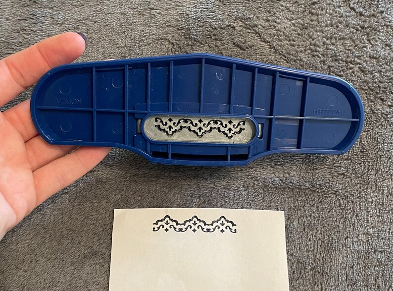 Fiskars Border Paper Punch - Etsy