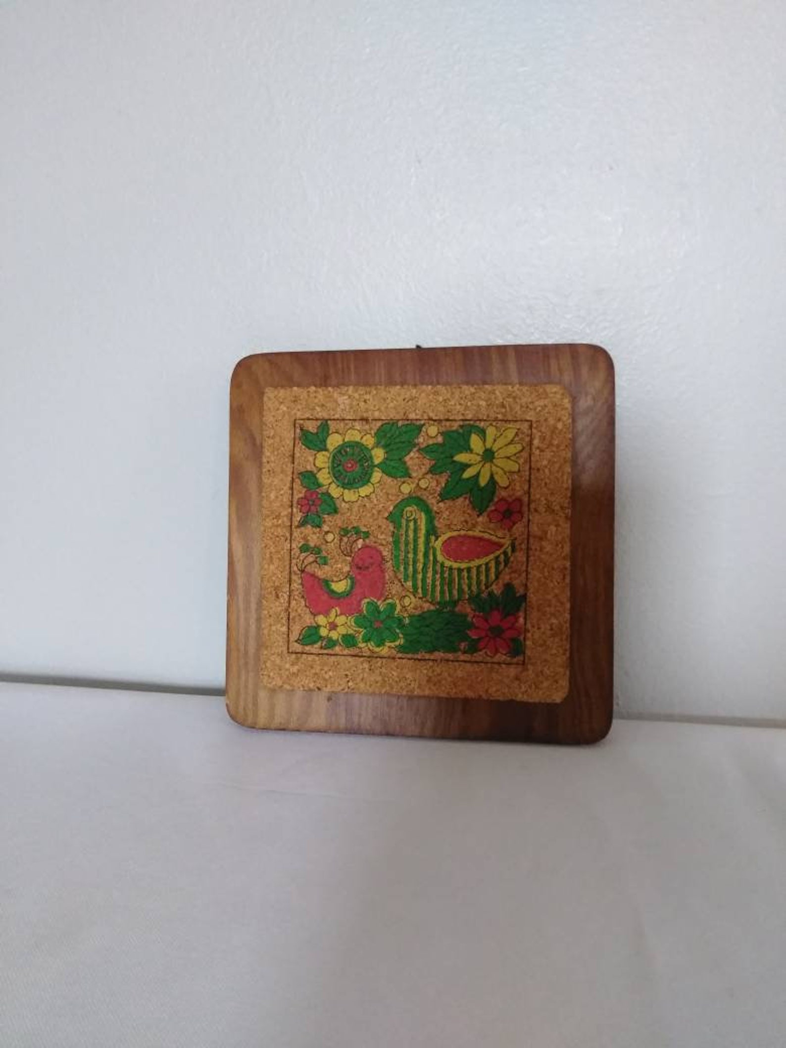 Wooden Hot Plate Tray Platter | Etsy