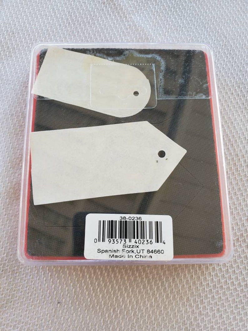 Sizzix Tag Set Craft Die Paper Cutting Tool - Etsy