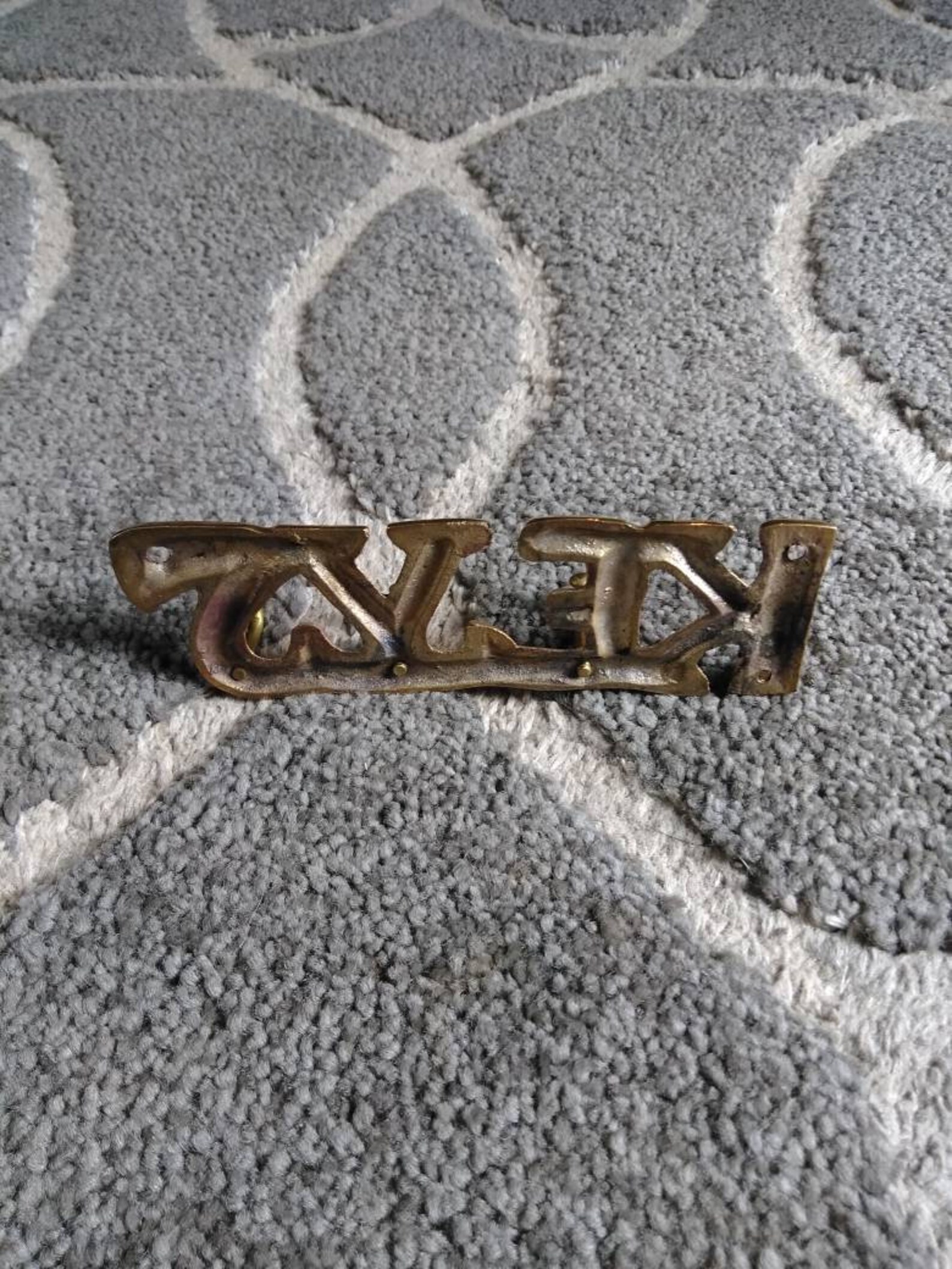 Wall Hanging Key Holder Plaque - Etsy