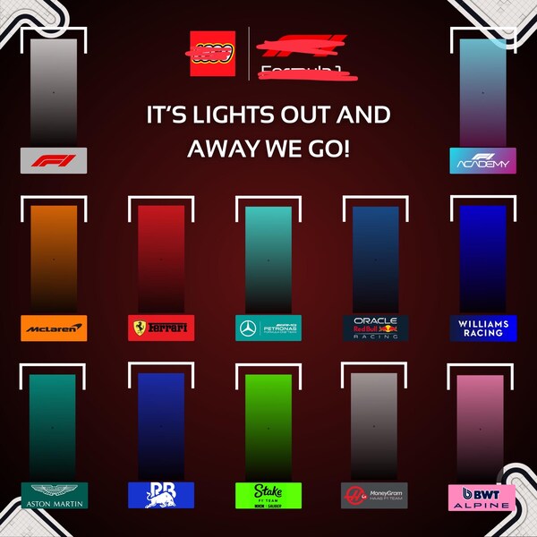 F1 Mini Legos Display - Etsy