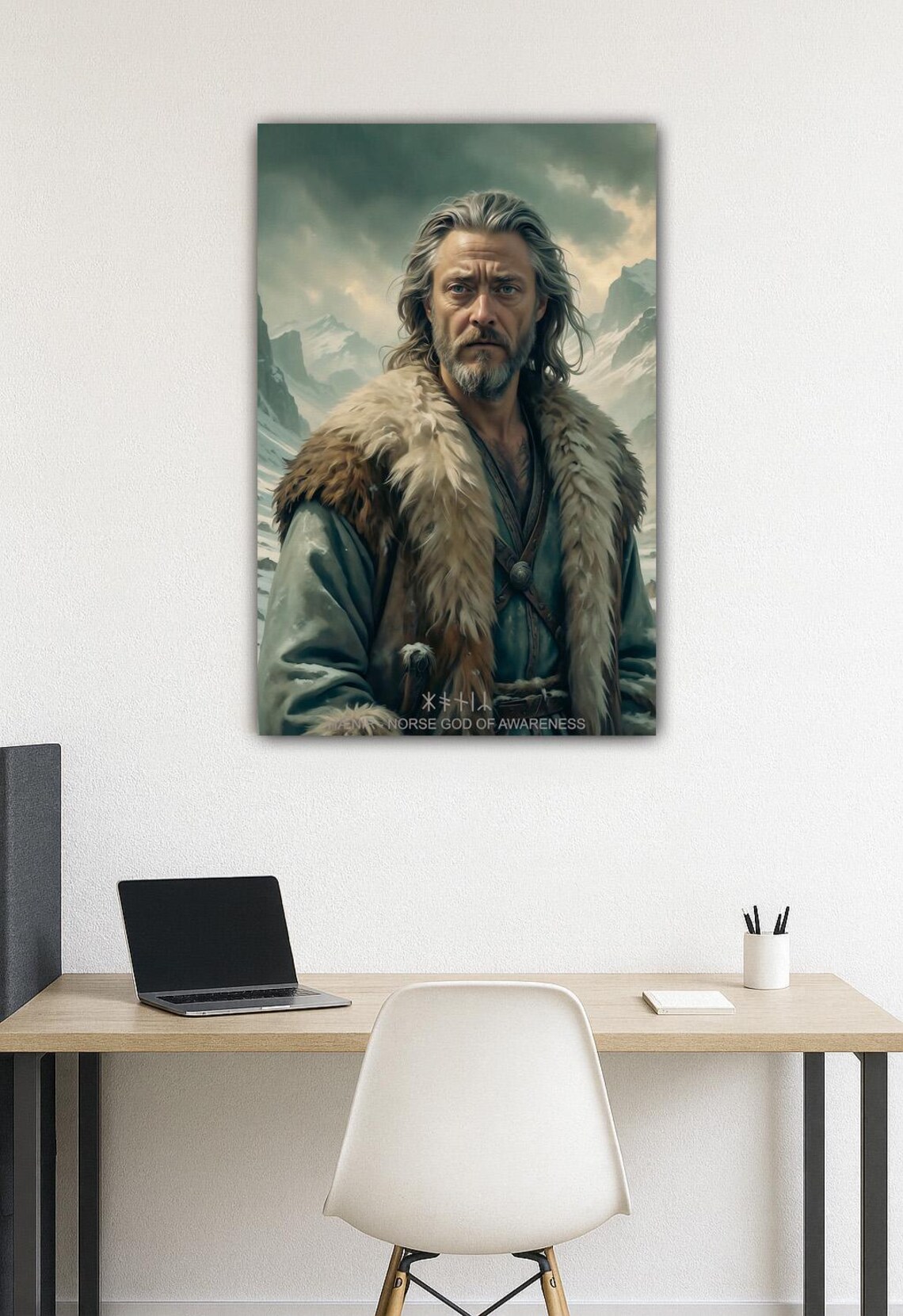 Hœnir – the Silent Thinker | Norse God of Awareness and Creation - Etsy