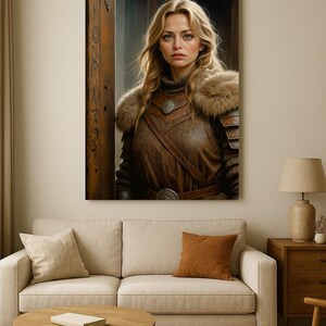 Hlin – Norse Goddess of Protection | Nordic Mythology Wall Art - Etsy