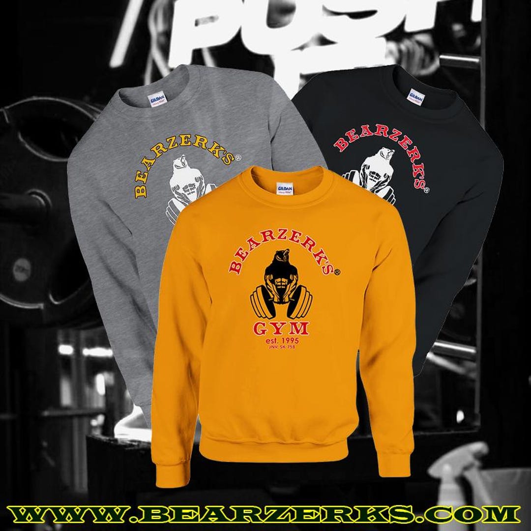 Oldschool Bodybuilding Sweater by Bearzerks Gym for Bodybuilding ...