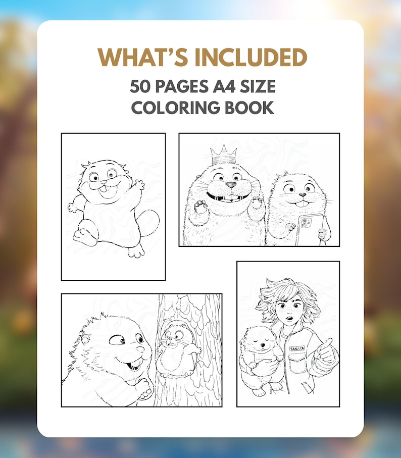 Hoppers Coloring Book Disney Kids Activities 50 Pages Bundle Set School ...