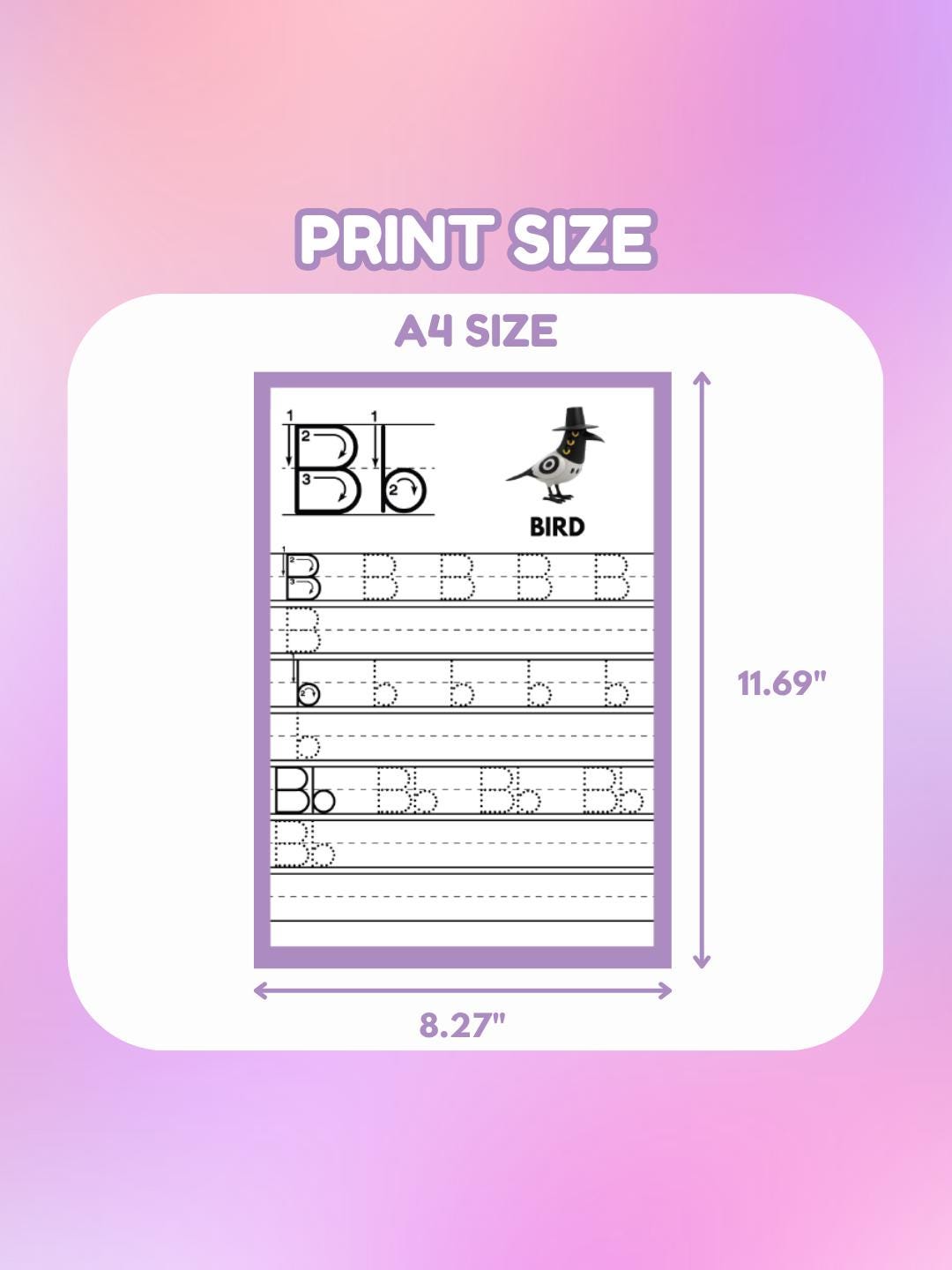 Kpop Demon Hunters Alphabet Tracing Handwriting Practice Sheets ...