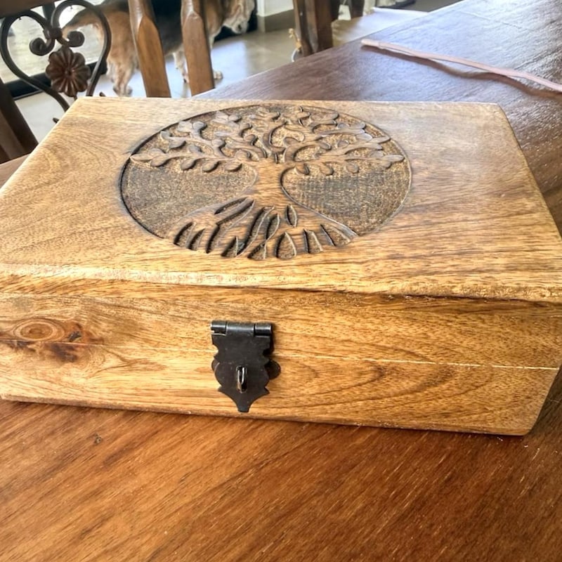 Tree of Life Wood Box - Etsy