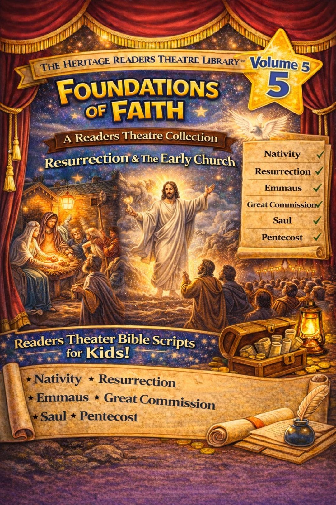 Bible Readers Theater Scripts for Kids | Resurrection & Early Church ...