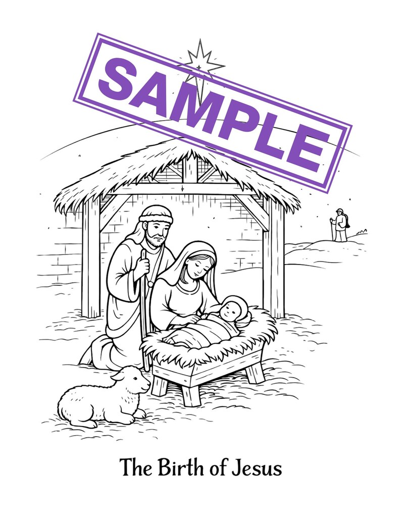 New Testament Coloring Book for Kids | Sunday School Activity ...