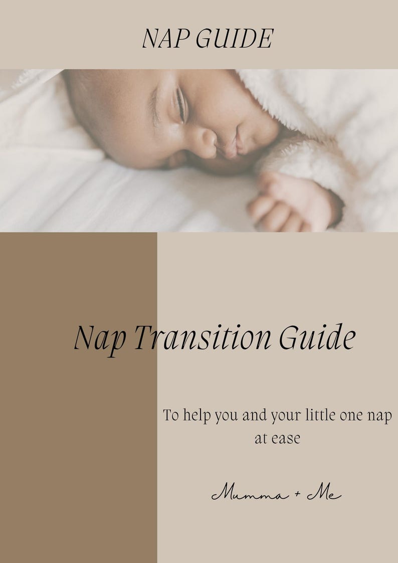 Nap Transition Guide | Naptime Tips & Schedule Ebook | PLR (private ...