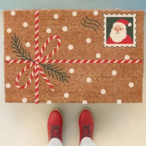 Santa Claus Welcome Doormat , Christmas Doormat ,new Year Doormat, New ...