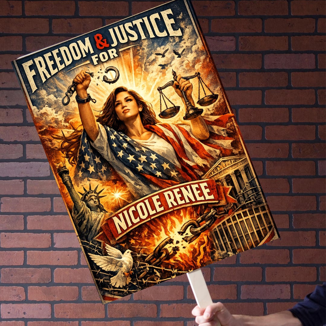 Freedom & Justice for Nicole Renee Protest Poster, Civil Rights ...