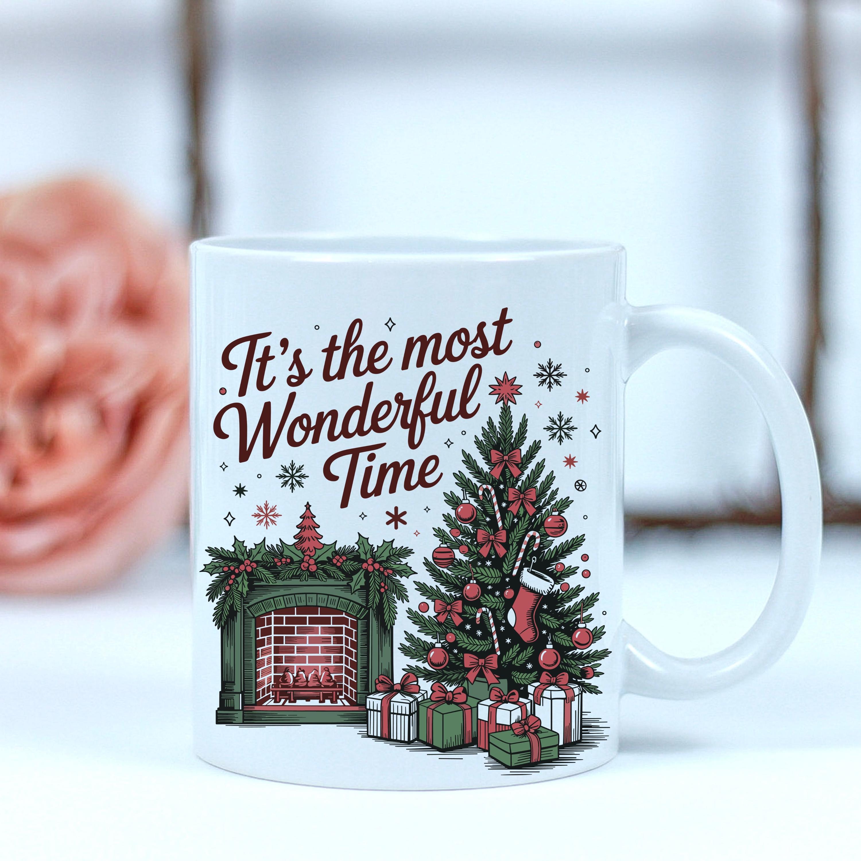 It's the Most Wonderful Time of the Year Mug, Christmas Mug Gift ...