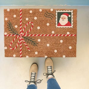 Santa Claus Welcome Doormat , Christmas Doormat ,new Year Doormat, New ...
