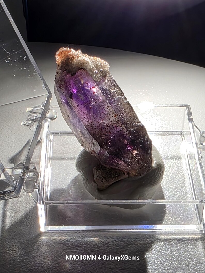 Brandberg Amethyst Point – Double Terminated Crystal With UV Reactive ...