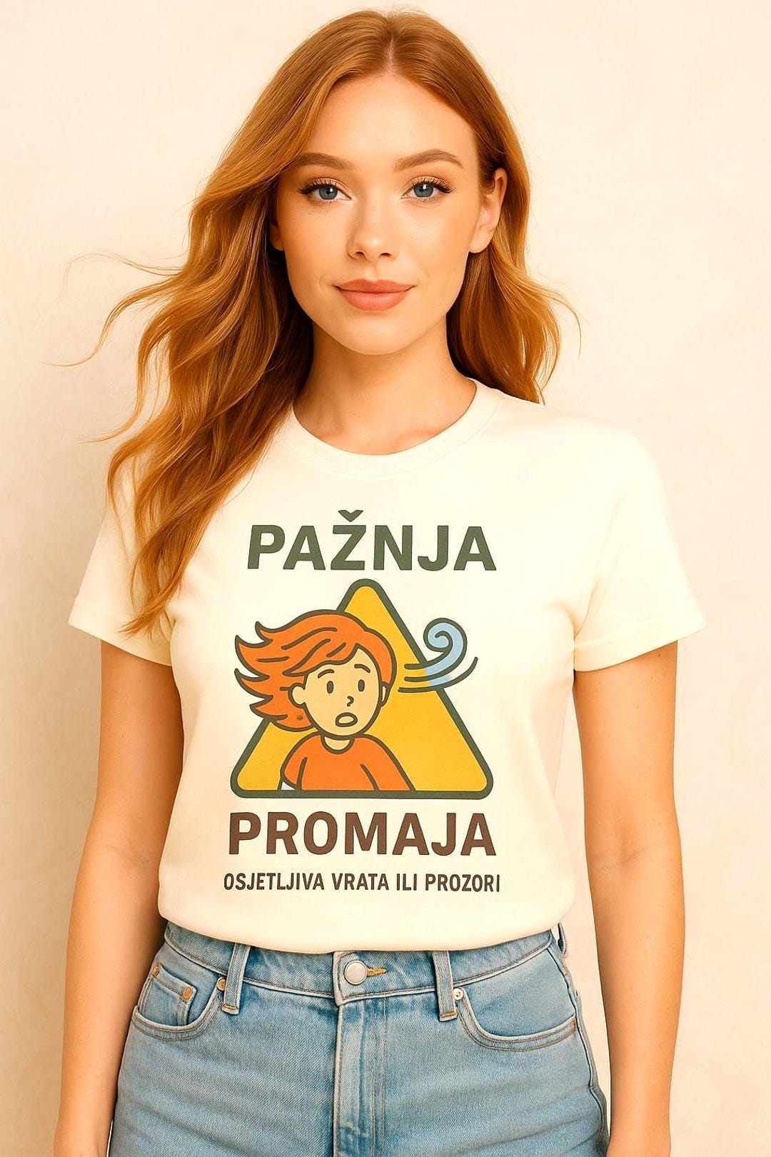 Paznja Promaja Shirt - Bosnian Funny T-shirt, Balkan Humor T-shirt ...