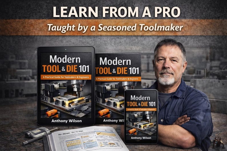 Modern Tool and Die 101 Complete Guide for Apprentices, Machinists ...
