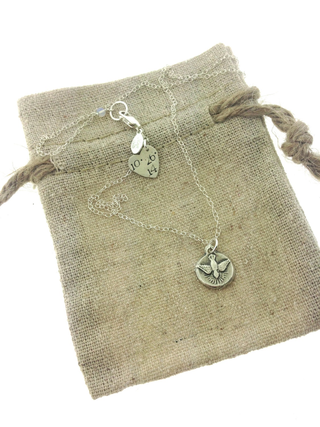 Holy Spirit Necklace - Etsy